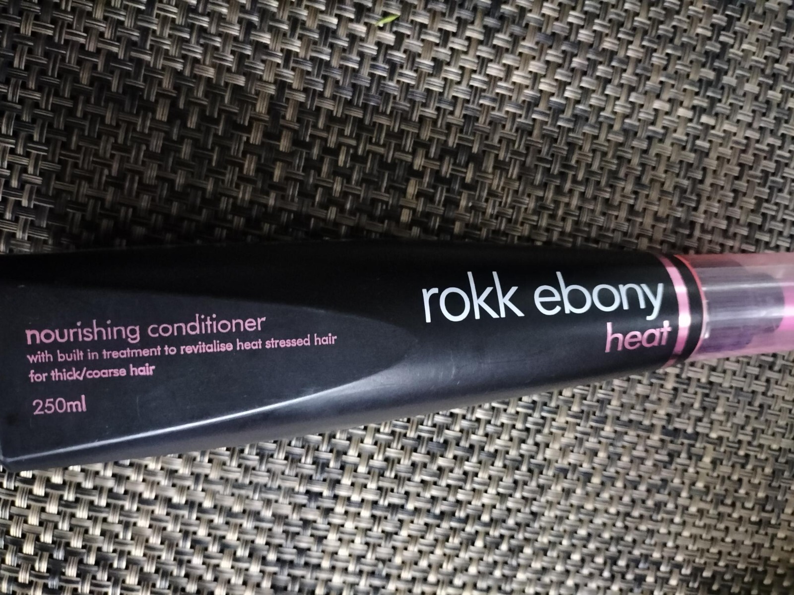 TOP QUALITY SALON ROKK EBONY NURISHING CONDITIONER 250ML HEAT STRESSED ...