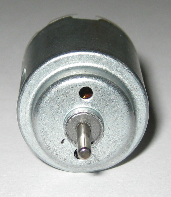 Small High Speed Hobby DC Motor w/ Terminals- 3 VDC - 14,000 RPM - 2mm ...