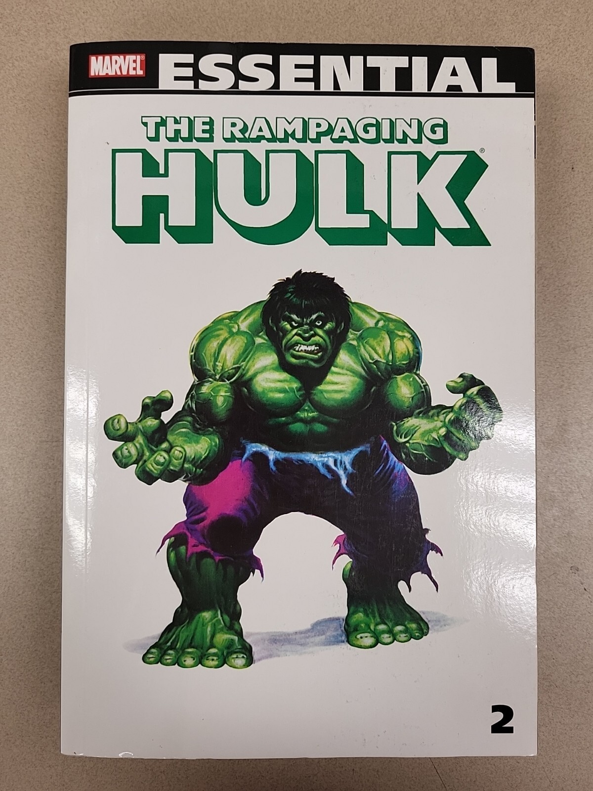 Marvel Essential: The Rampaging Hulk Vol. 2 (Softcover, Marvel, 2010 ...