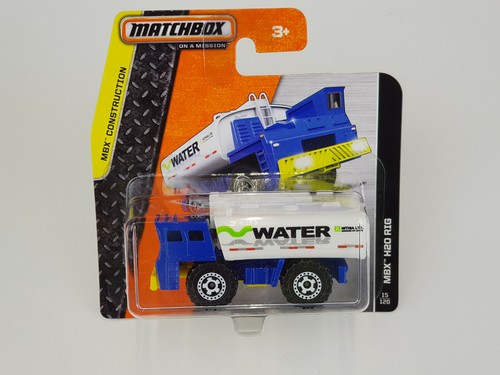 Car Mattel Matchbox BFJ75-0818 - MBX Construction H2O Rig | eBay Australia