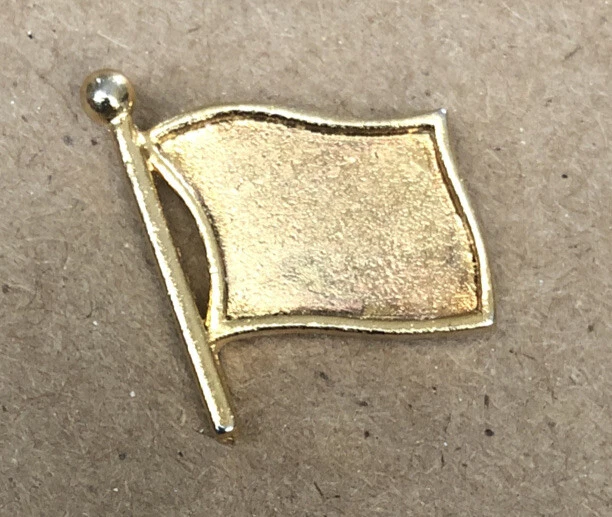 Blank Flag Pins