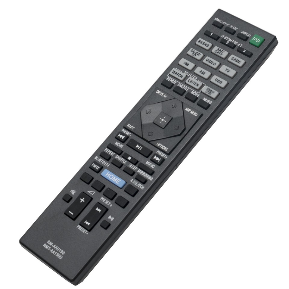 New RM-AAU190 Replace Remote for Sony STR-DH550 STR-DH750 STR-DN1060 ...
