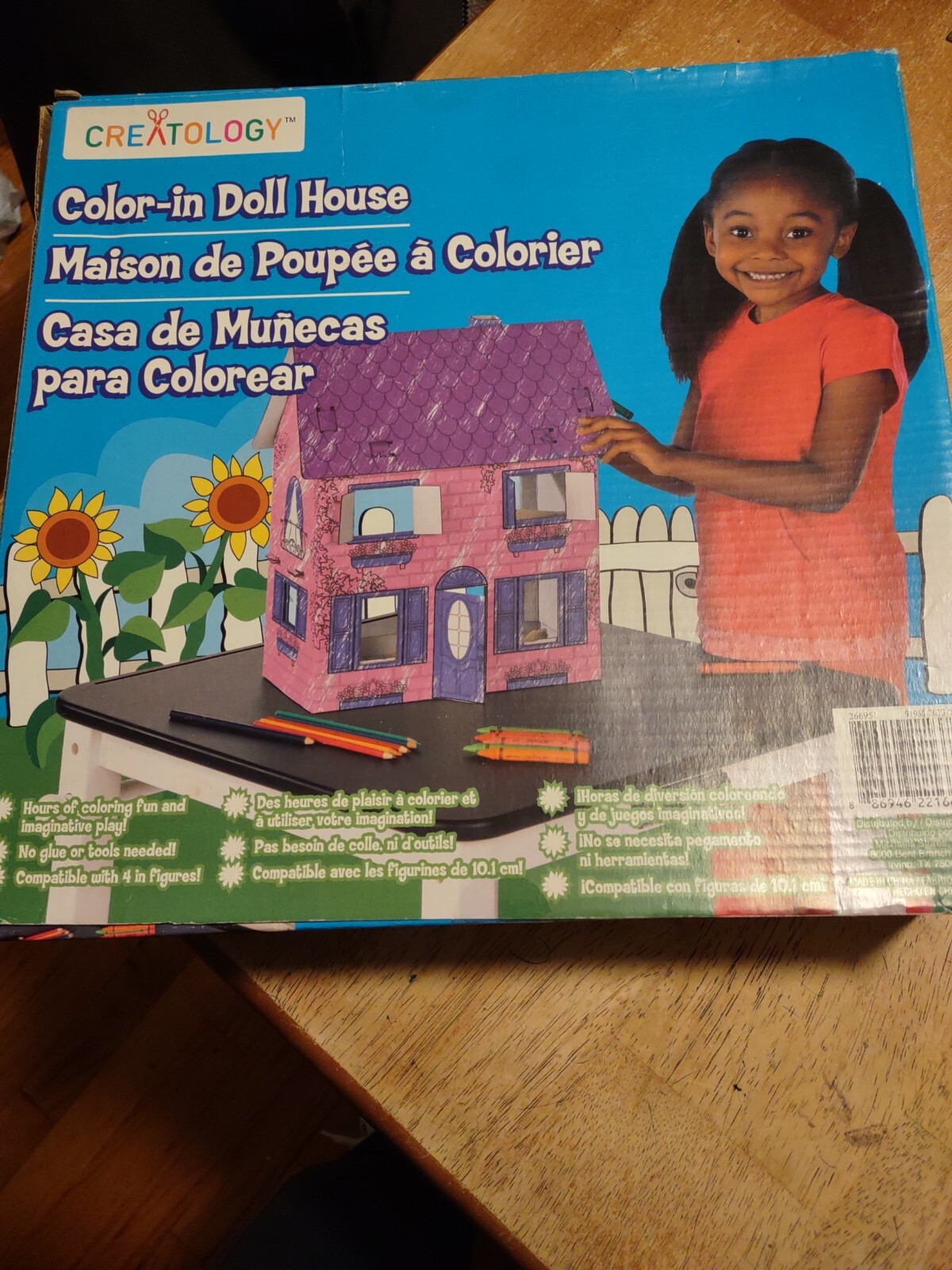 New CREATOLOGY Color In Doll House Kit | eBay