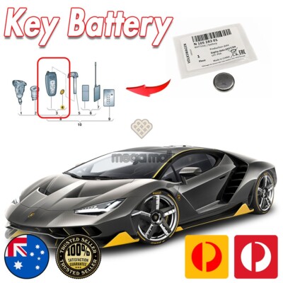 Battery for Lamborghini Centenario KEY FOB Transmitter Remote VW ...