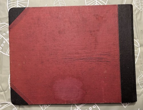 FOUST WHISKEY DISTILLERY GLEN ROCK PA ACCOUNT BOOK LEDGER WORKER HOURS ...