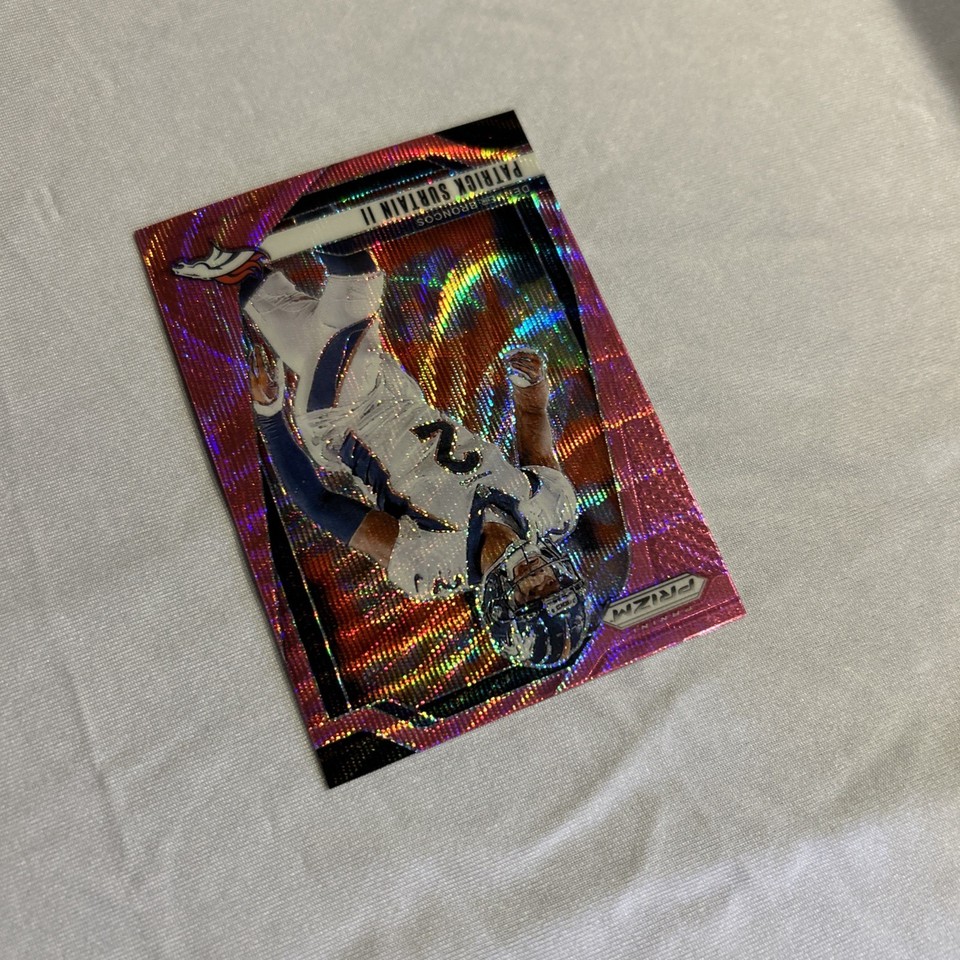 2024 Panini Prizm - Patrick Surtain II #87 Pink Wave Prizm | eBay