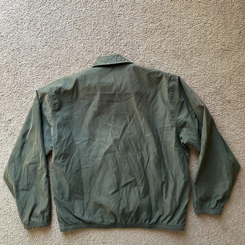 Chaps Ralph Lauren Jacket Mens Large Full Zip Lightweight Windbreaker ...