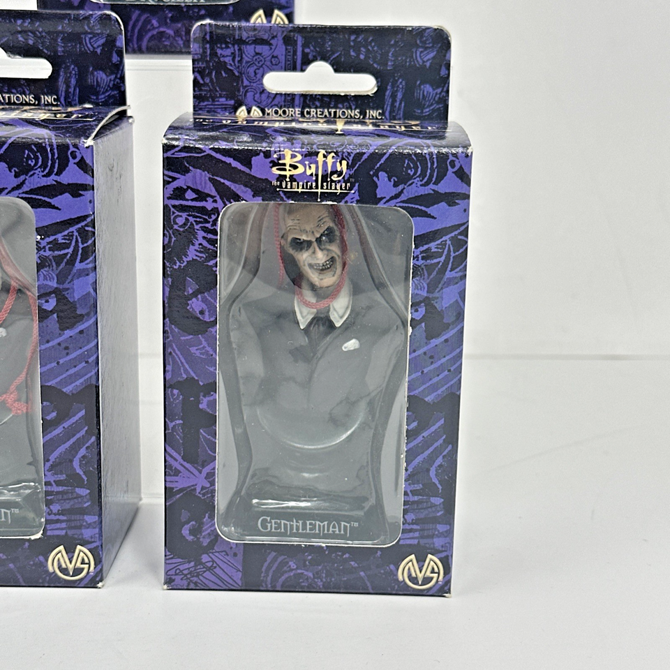 Buffy The Vampire Slayer Set of 3 Ornament Bust Moore Collectible ...