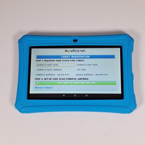 ClickN Kids Epik CKT3 7" Blue 16GB Tablet | eBay