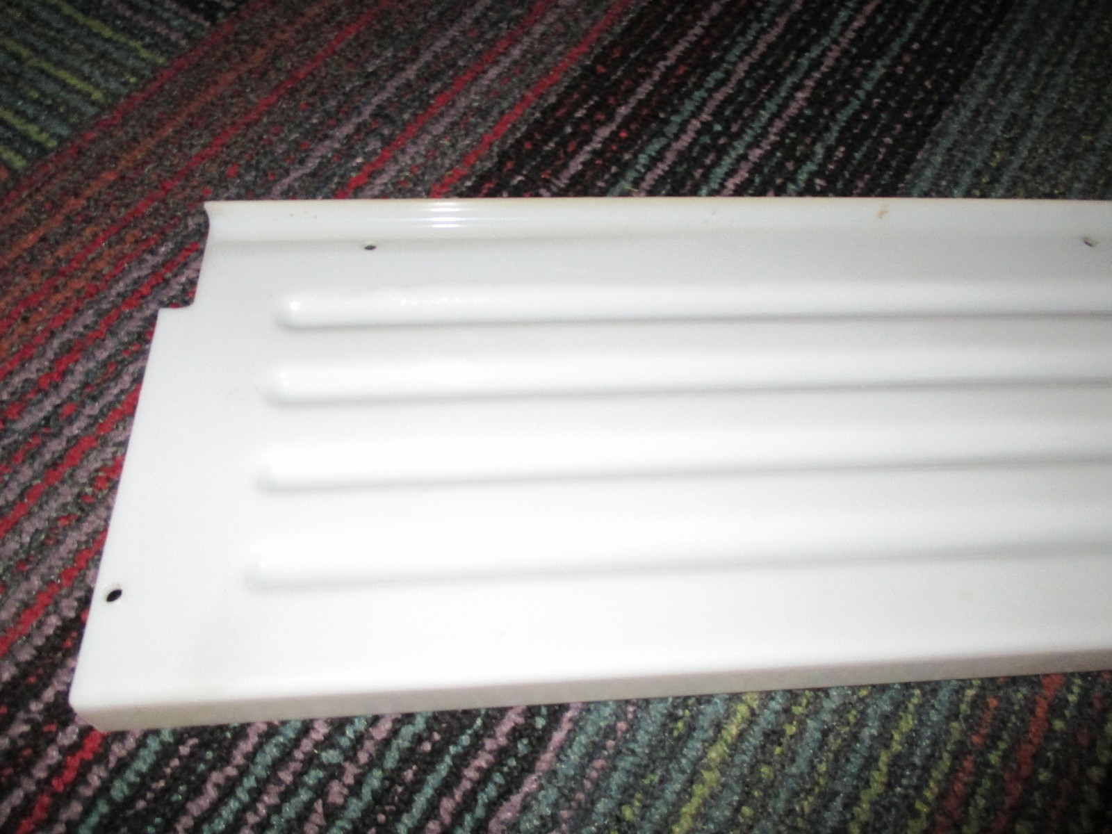 ROWE AMI CD100 CD100A JUKEBOX WHITE LOWER TITLE RACK DOOR PLASTIC, GUC ...