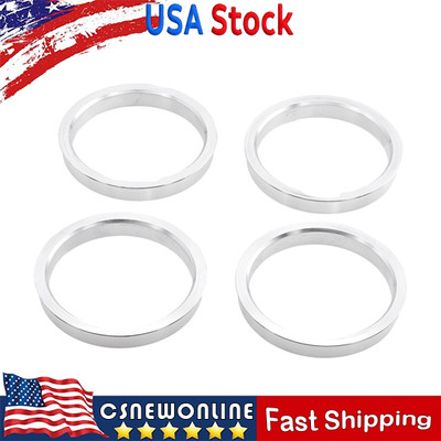 4pc Aluminum Hub Centric Rings | 64.1mm Car To 73.1mm Wheel Bored ...