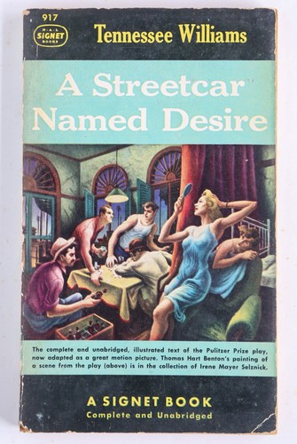 A Streetcar Named Desire a play by Tennessee Williams 1st Printing 1951 ...