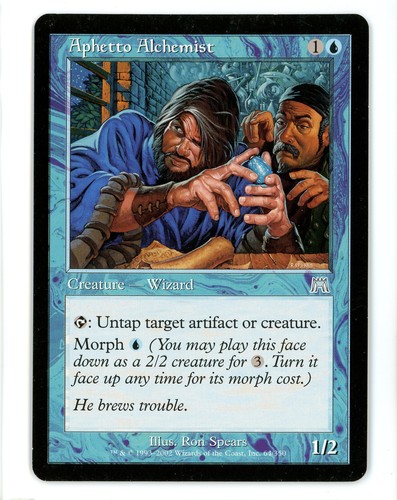 Lightly Played - Aphetto Alchemist - Onslaught - Magic: The Gathering ...