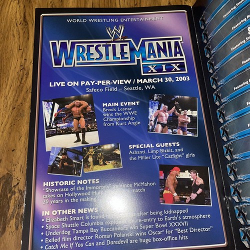 WWF Wrestlemania 20 XX Wrestling Program magazine | eBay