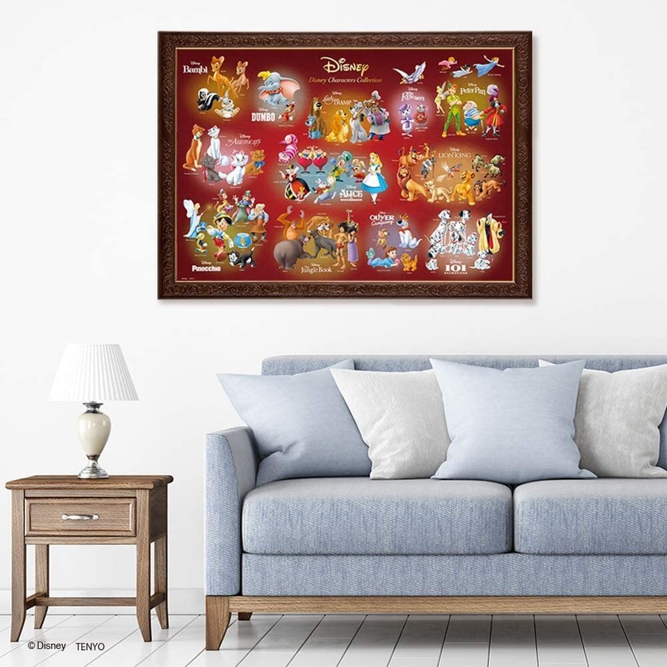 1000 Piece Jigsaw Puzzle Disney Characters Collection Tenyo ‎D-1000-066 ...