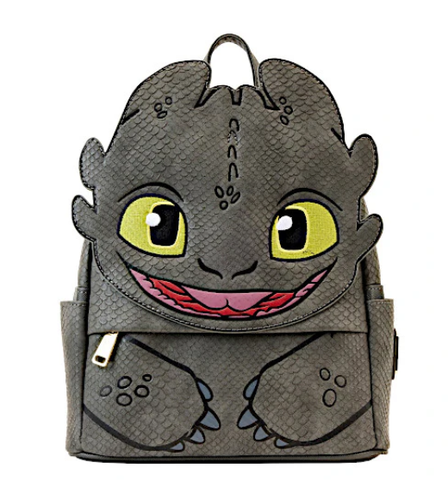 Loungefly Toothless How To Train Your Dragon Mini Backpack - New With ...