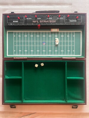 Vintage 1987 NFL Strategy Football Briefcase Edition, Model 1000 by ...