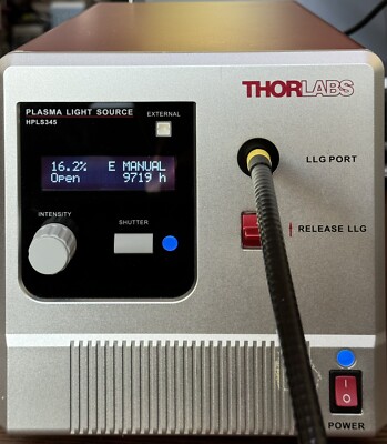 Thorlabs Plasma Light Source HPLS345 w/ Light Guide | eBay