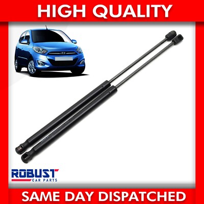 2X FOR HYUNDAI i10 HATCHBACK REAR BOOT GAS TAILGATE STRUTS 360N ...
