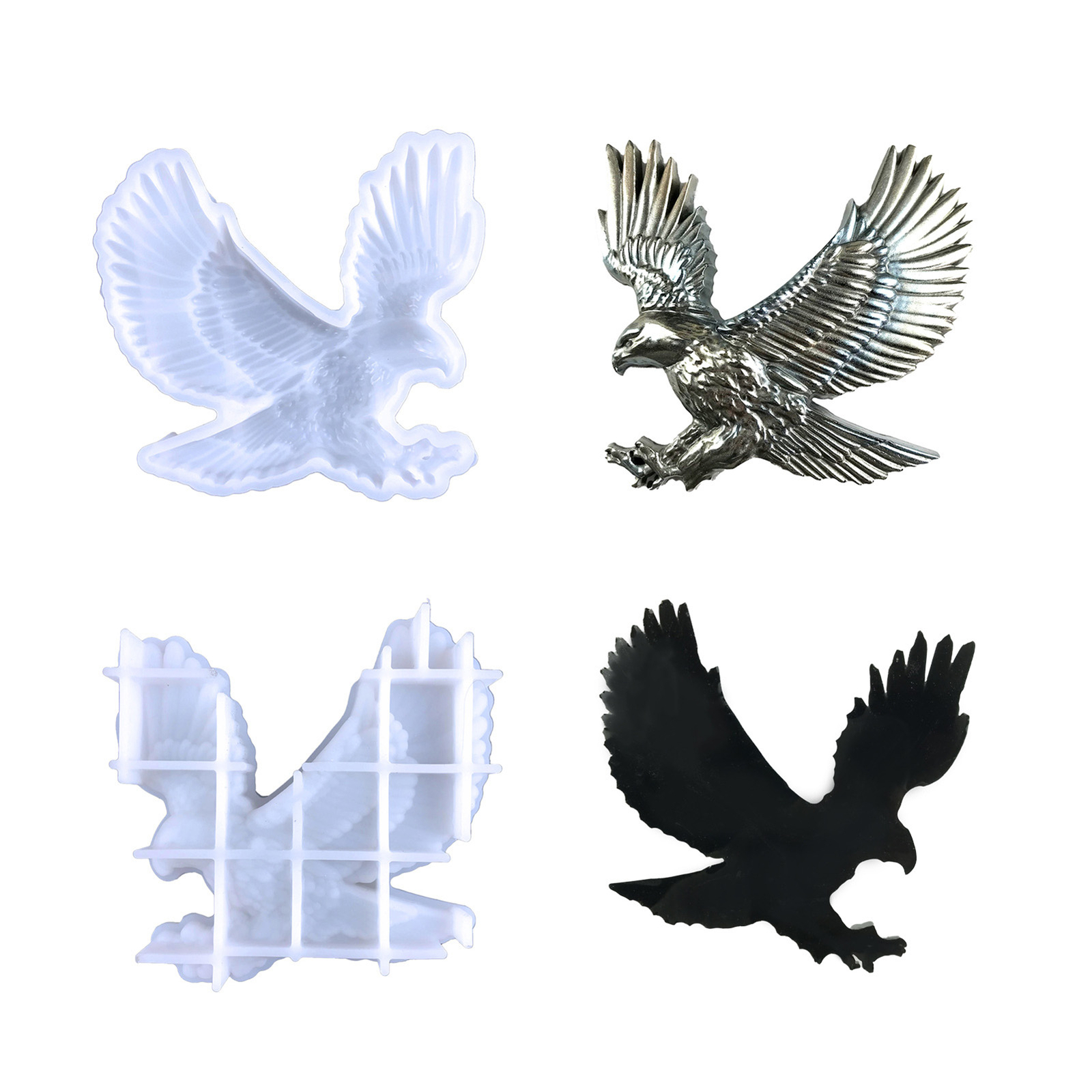 Craft Mold Non-stick Diy Eagle Shape Silicone Craft Mold Reusable | eBay