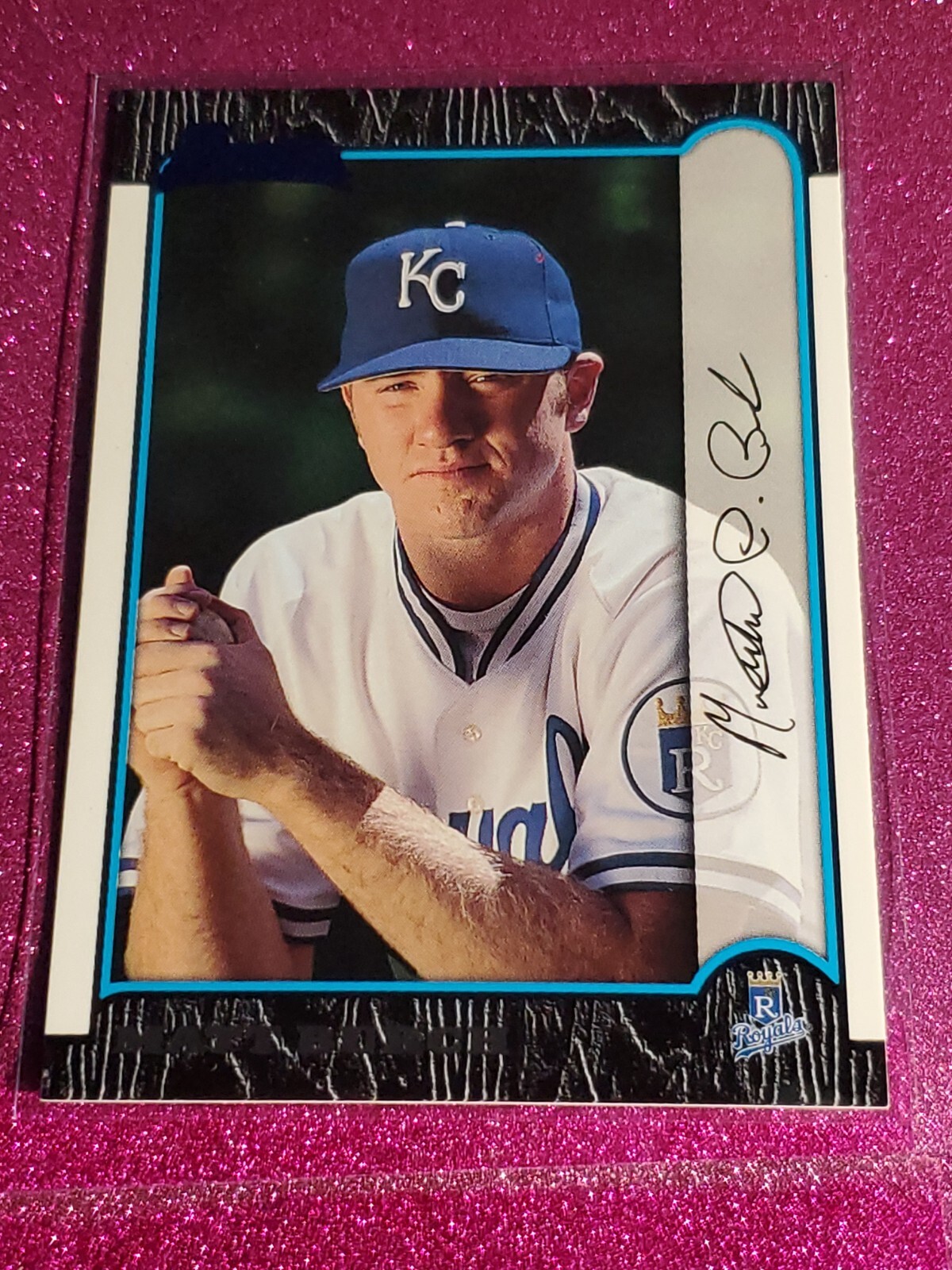 1999 Bowman Kansas City Royals Baseball Card #107 Matt Burch RC | eBay