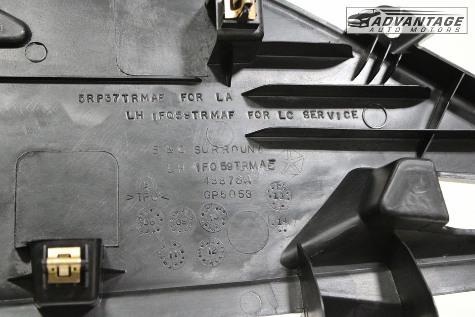 2015-2023 DODGE CHALLENGER REAR LEFT SIDE QUARTER C PILLAR UPPER COVER ...