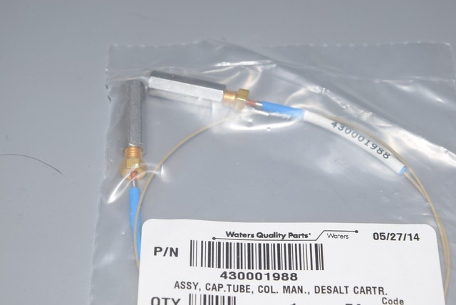 Waters Quality Parts 430001988 Desalt cartridge assy cap. tube col ...
