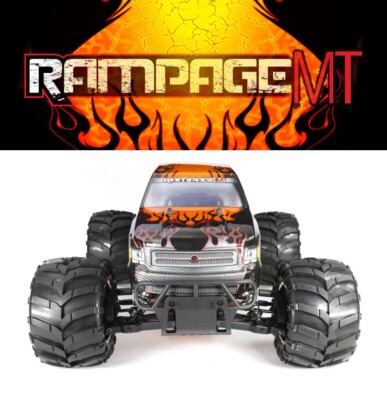 Redcat Rampage MT V3 RC Monster Truck - 1:5 Gas Powered Monster Truck ...