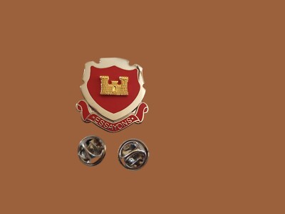 U.S MILITARY ARMY ENGINEER PIN ESSAYONS LAPEL PIN HAT PIN | eBay