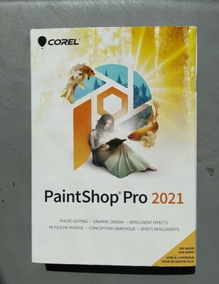 Corel PaintShop Pro 2021 Photo Editing & Graphic Design Software - NEW ...