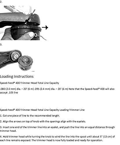 Echo 99944200907b New Genuine Speed Feed 400 Head fits All SRM Trimmers ...