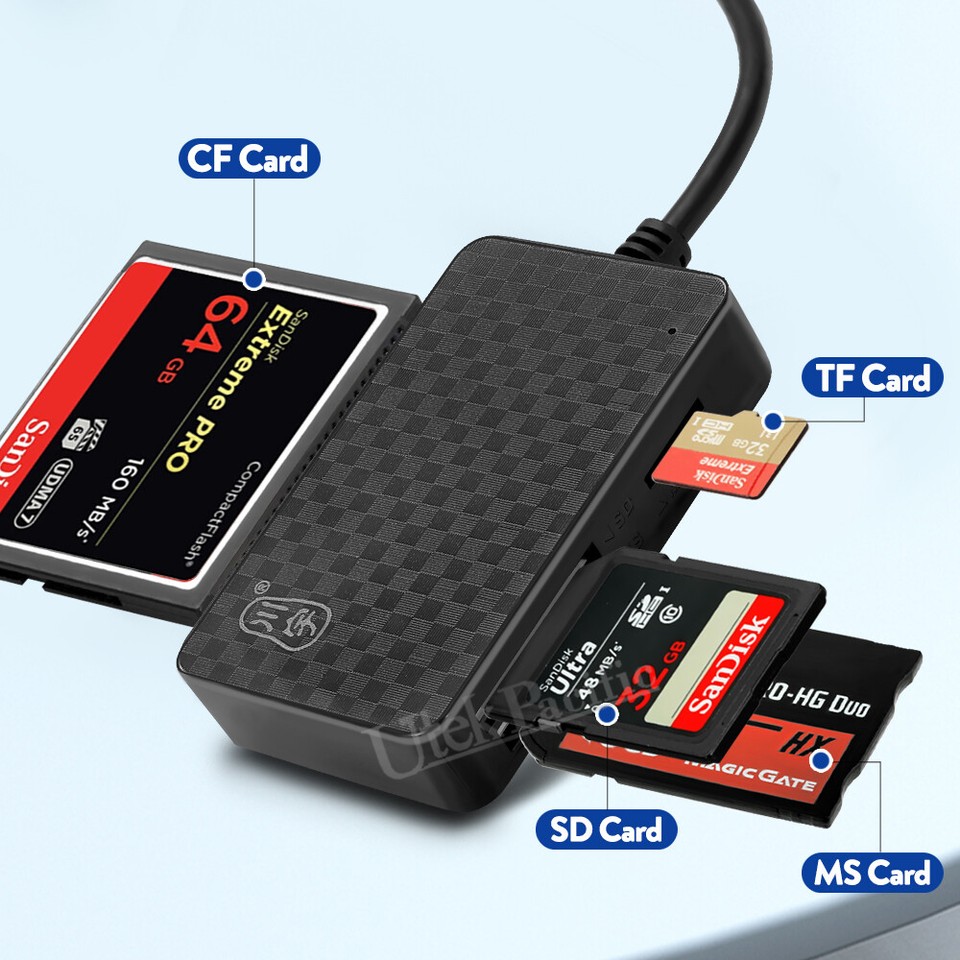 USB 3.0 All In One Multi Memory Card Reader CF Micro SD HC SDXC TFLASH ...
