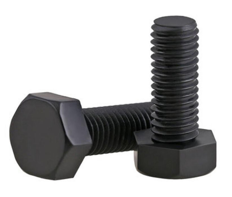 M10 M12 Plastic Screws Black ROHS Nylon HEX Head Cap Screw Machine ...