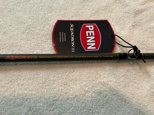 PENN SQUADRON III 7'0" MEDIUM HEAVY INSHORE CASTING ROD | eBay