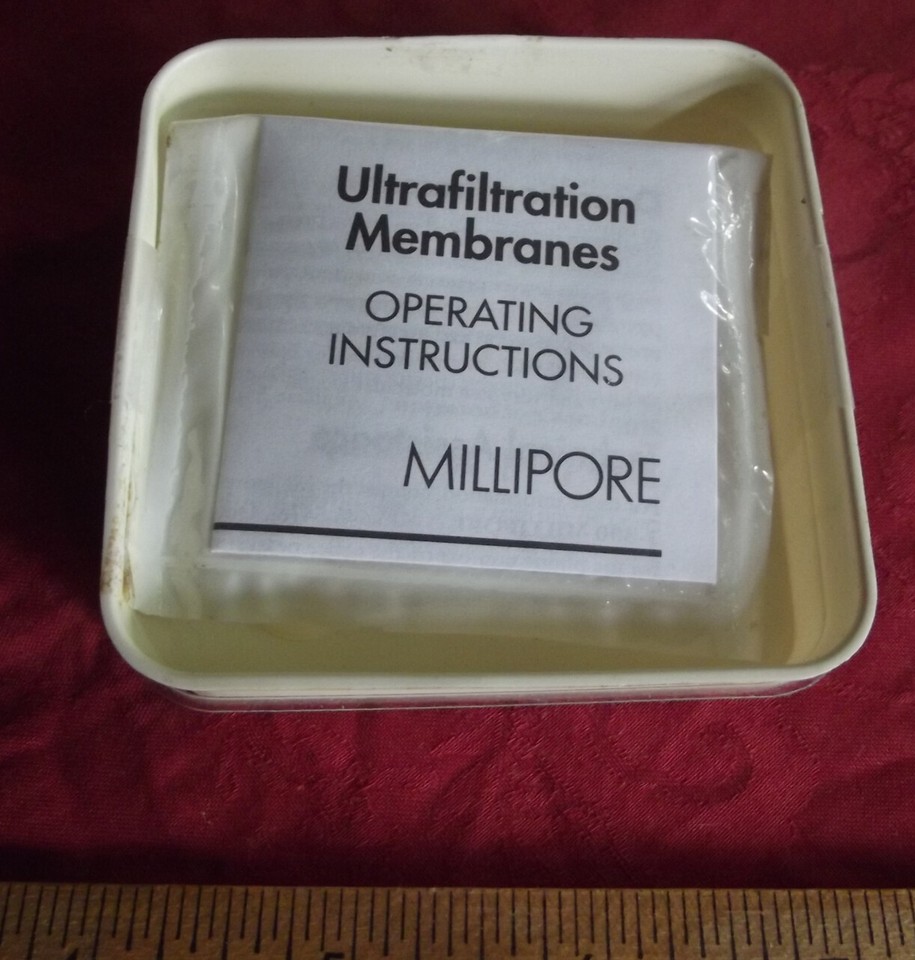 Millipore Amicon stir cell PLAC04310 cellulose filter membrane 1kDa 44 ...