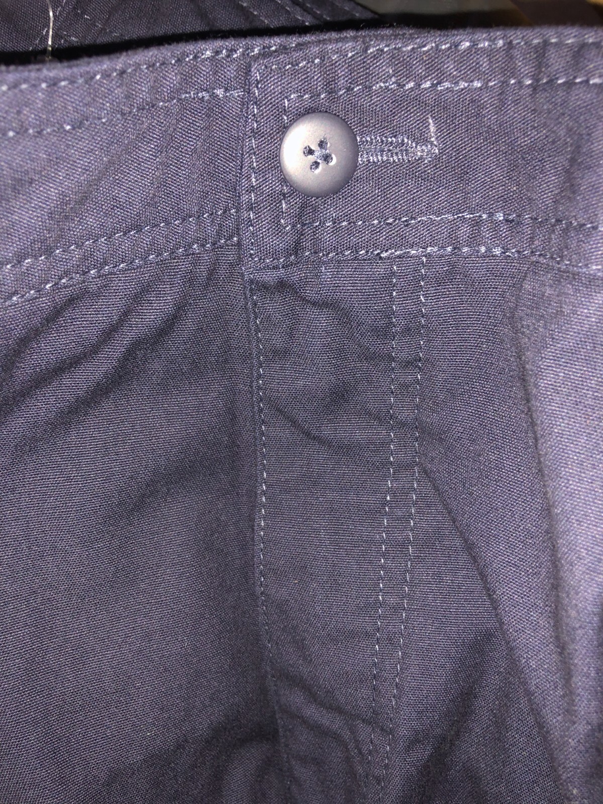 WORKSENSE Cotton Drill Trousers with zip pocket & soft knee pads | eBay ...