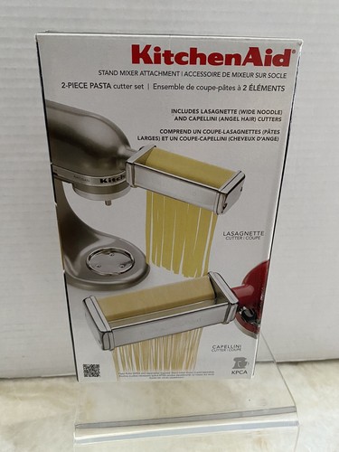 KitchenAid KPCA Pasta Cutter Companion Set 2 PC Attachment For Stand ...