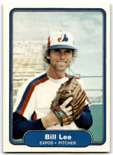 1982 Fleer Bill Lee Montreal Expos #194 Set Break - Most NM-MT+ | eBay