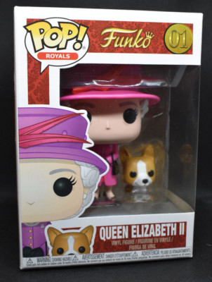 Funko Pop! Royals Queen Elizabeth II Vinyl Figure with Corgi 01 | eBay