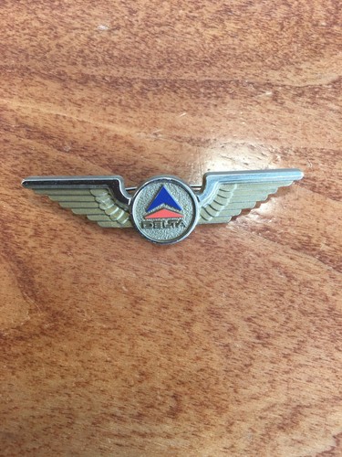 Vintage Delta Airline Wing Pin | eBay