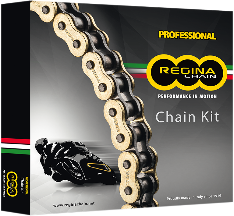Regina Z-Ring Chain & Sprocket Kit with Front & Rear Sprockets 7ZRP ...