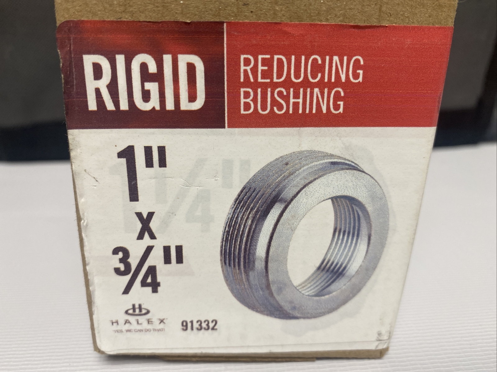 3x Halex 1 In. to 3/4 In. Rigid Reducing Reducer Conduit Bushing 91332 ...