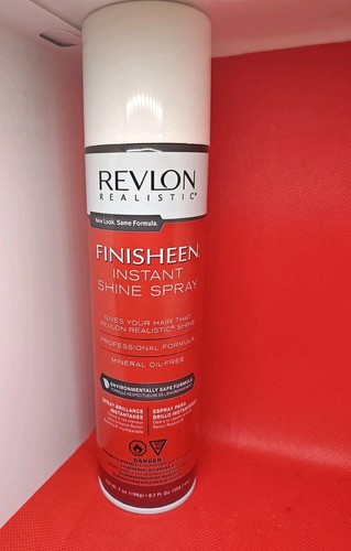 REVLON Realistic FINISHEEN Instant Shine Spray PROFESSIONAL FORMULA 8.7 ...