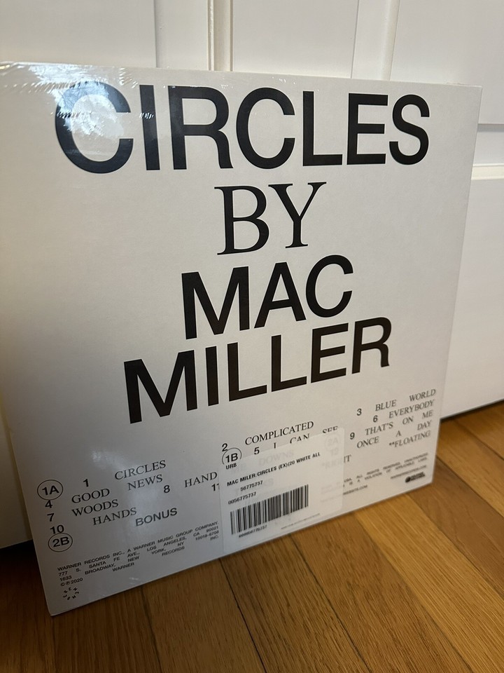 Mac Miller - Circles - Urban Outfitters Limited Edition White Color ...