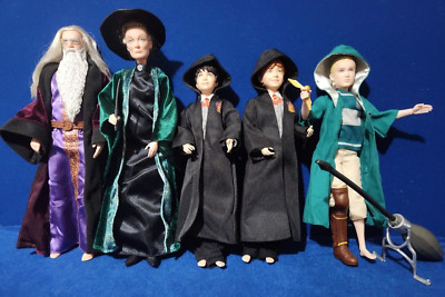 Wizarding World Of Harry Potter Figures Lot Harry Ron Dumbledore ...