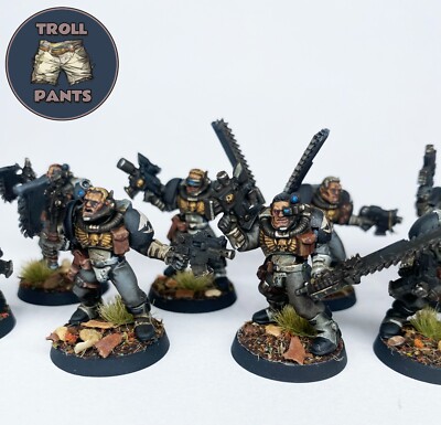Warhammer 40k - Carcharodons Astra Space Sharks - 10 x Scouts with ...