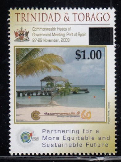 TRINIDAD & TOBAGO Commonwealth Heads of Government Meeting Surcharge ...