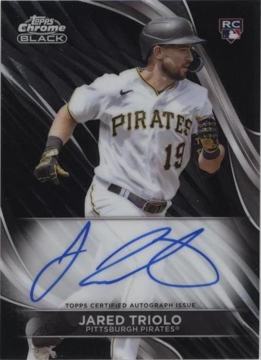 2024 Topps Chrome Black - Autographs Jared Triolo #CBA-JT (AU, RC) for ...
