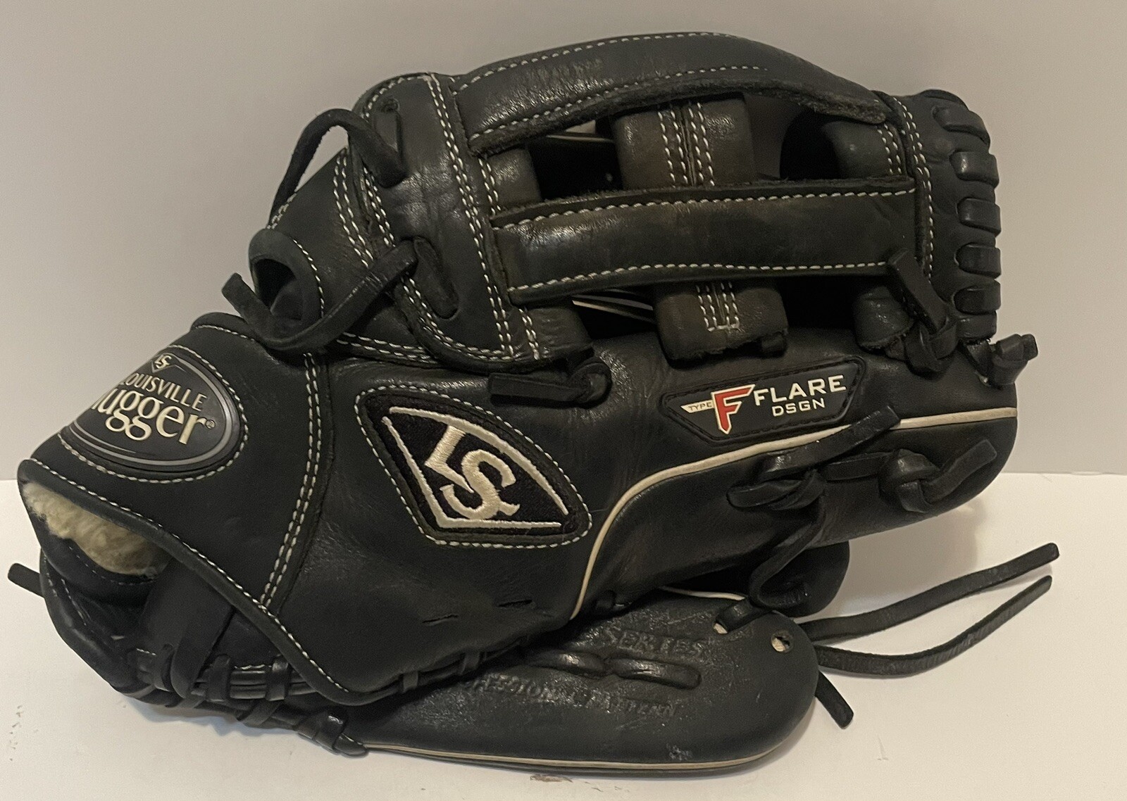 Louisville Slugger Flare Design PF14-BK Baseball Glove Black 11 3/4 ...