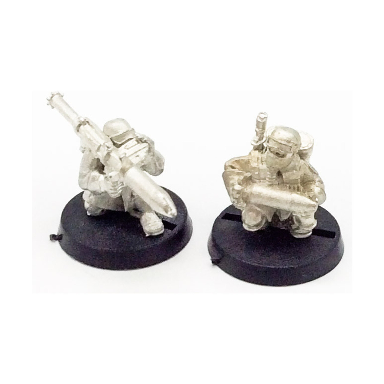GW 40K Steel Legion Loose Mini Steel Legion Missile Launcher Team #3 NM ...